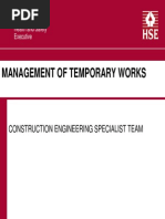 Management of Temporary Works | PDF | Civil Engineering | Engineering