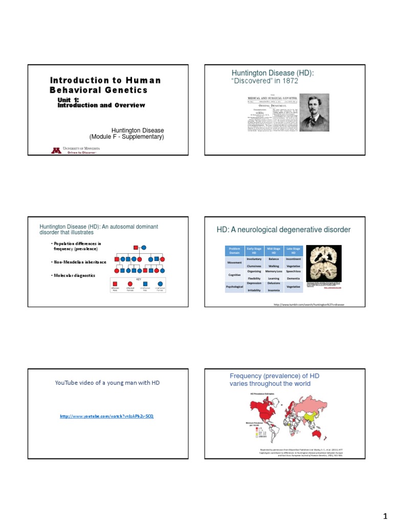 Introduction To Human Behavioral Genetics | Download Free PDF ...