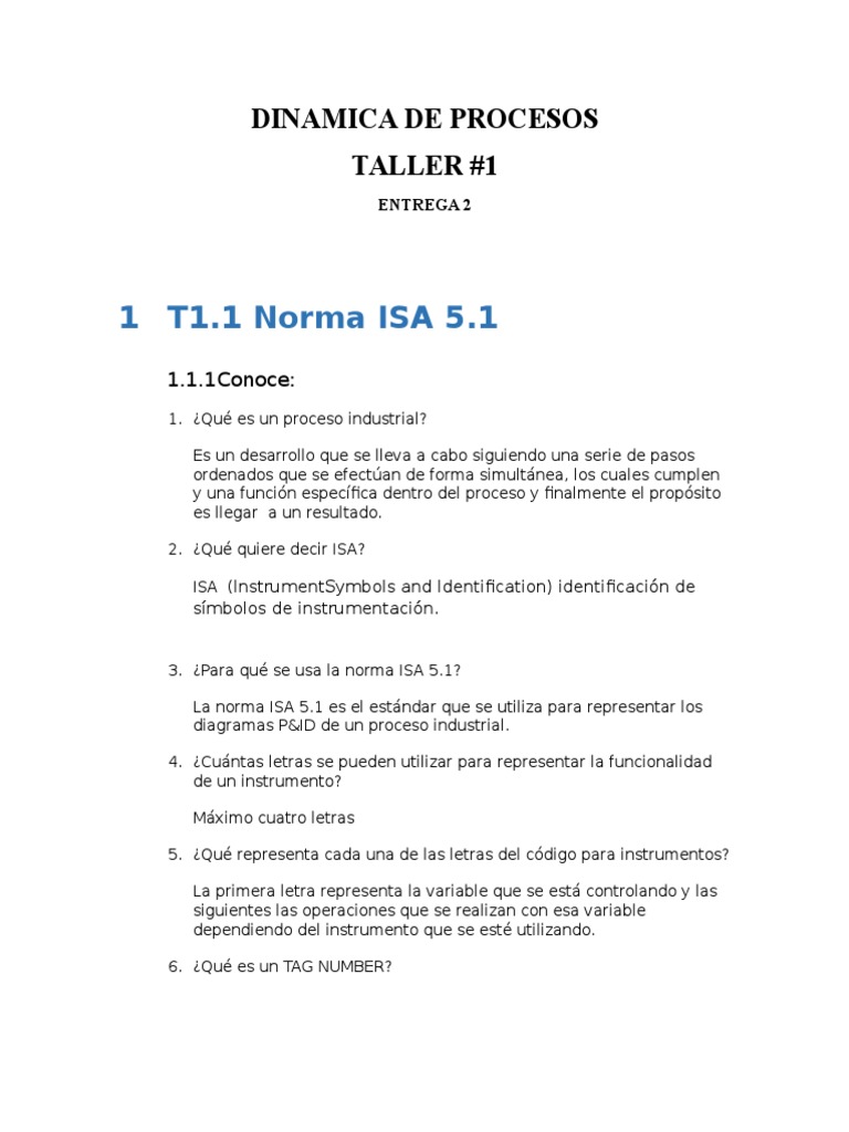 PID Norma ISA 5.1 | PDF | Ingeniería mecánica | Science