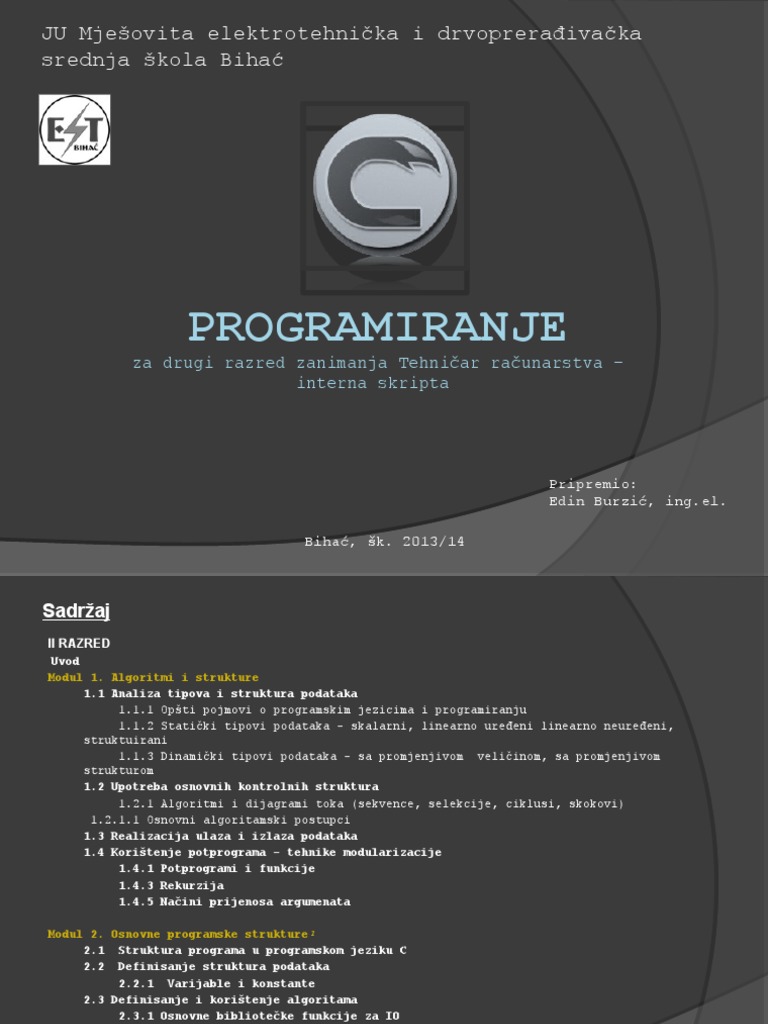 Programiranje | PDF