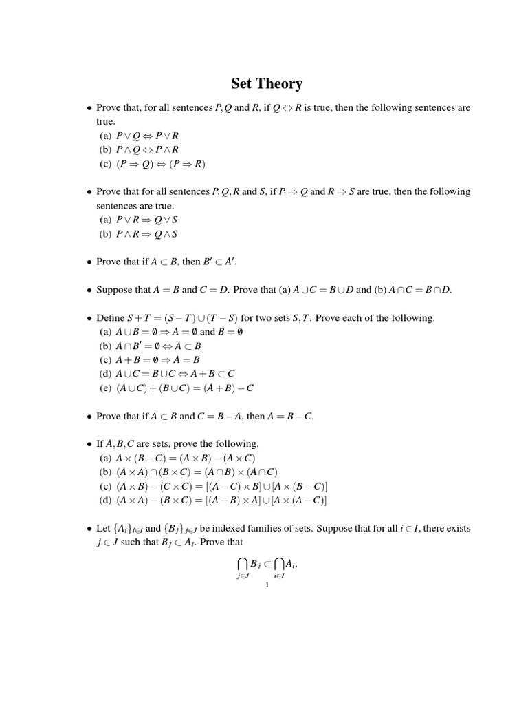 Set | PDF | Abstract Algebra | Mathematical Relations