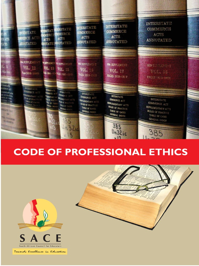 SACE COde of Ethics | PDF | Plea | Profession