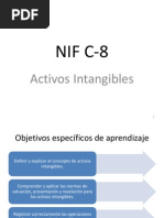 NIF C-8: Activos Intangibles Explicados | PDF | Activo intangible | Contabilidad