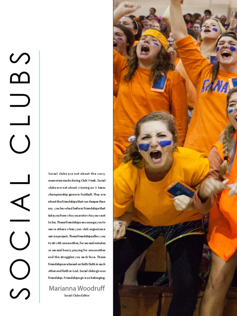 The Importance of Friendships in Social Clubs | PDF