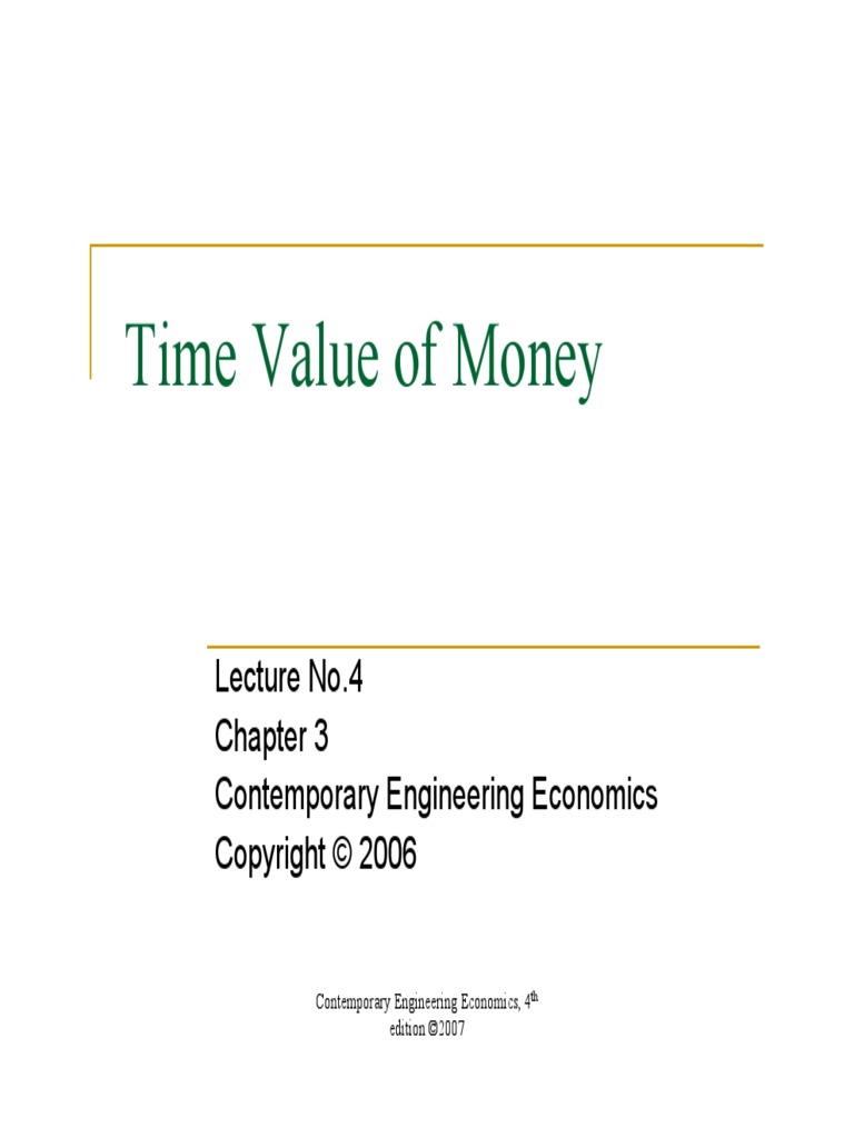 Chapter 3 | PDF | Time Value Of Money | Interest
