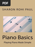 How To Play The Piano For Beginners - Full Piano Course Notes (A4 ...