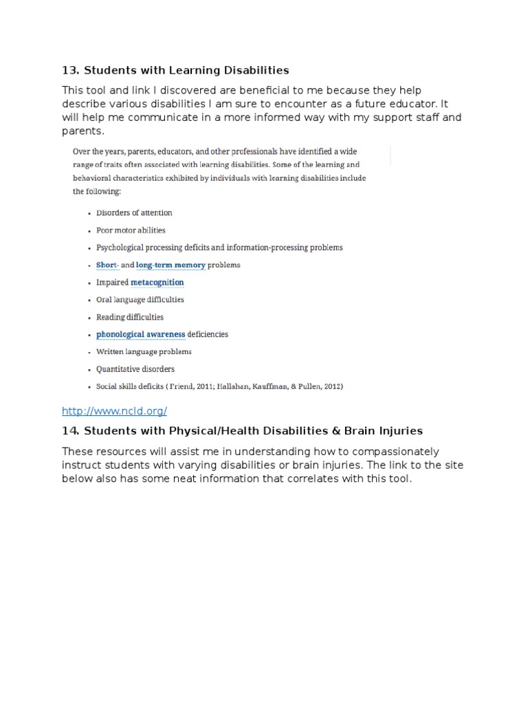 Resources for Educators on Disabilities | PDF | Social Science