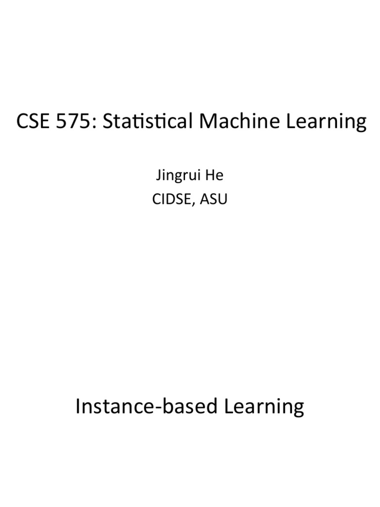 Machine Learning | PDF | Support Vector Machine | Algorithms