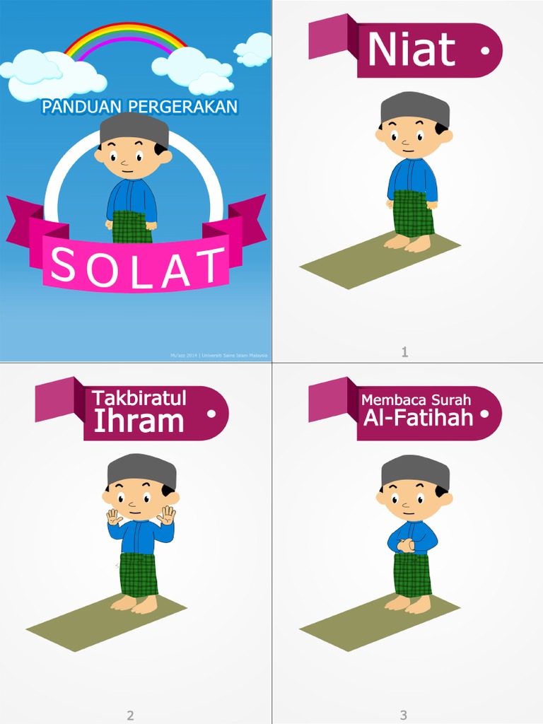 Panduan Pergerakan Solat | PDF