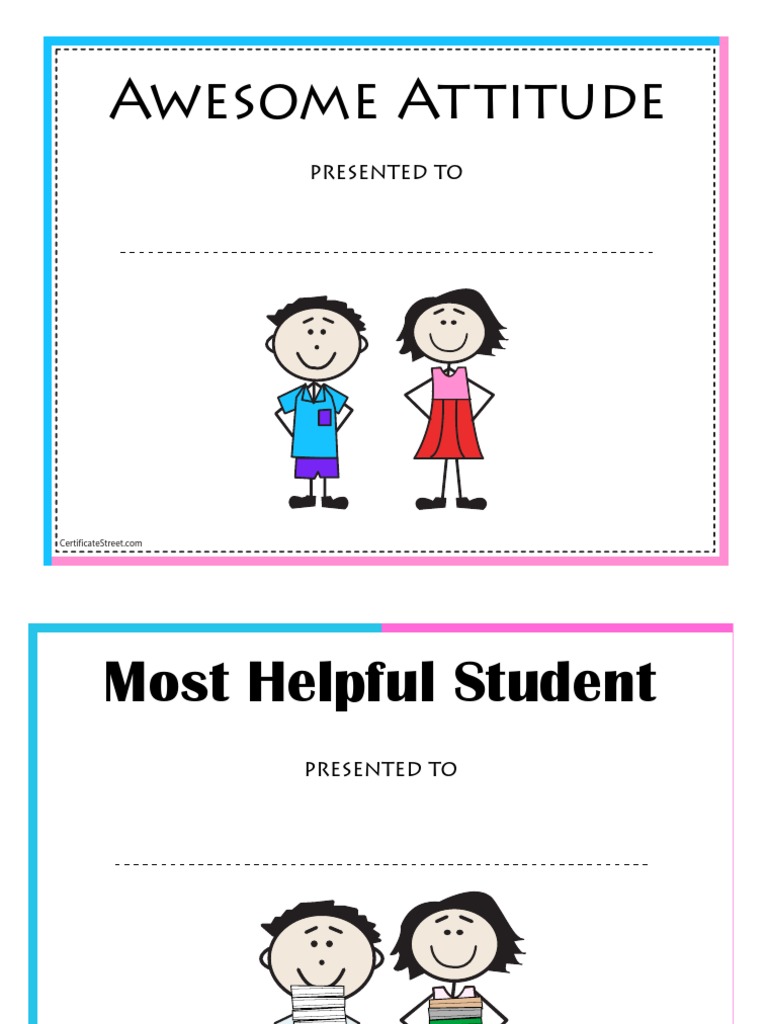 CertificateStreet Student Awards | PDF