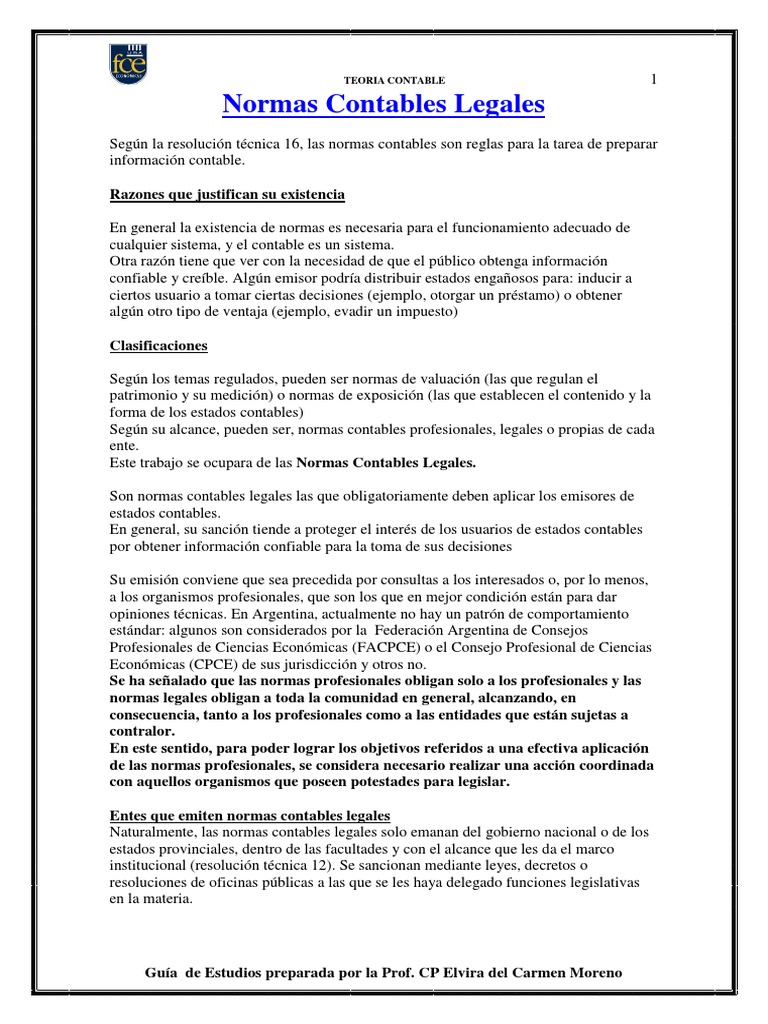 21 - Normas Contables Legales | PDF | Bolsa | Bancos
