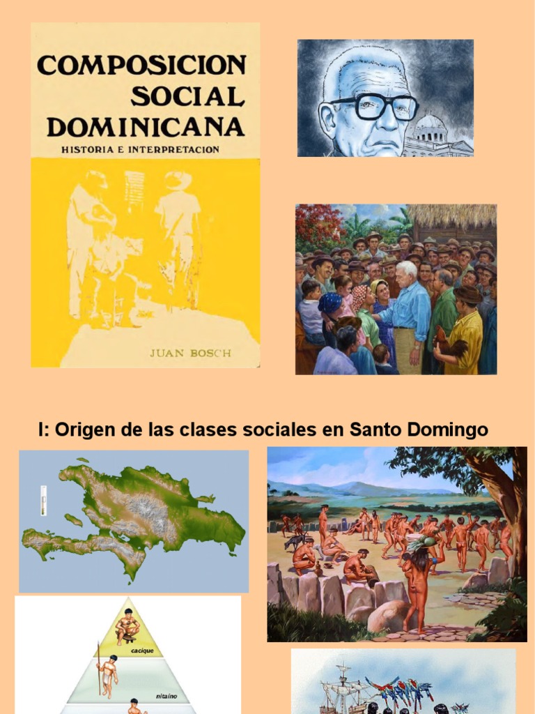 Presentacion Sobre Composicion Social Dominicana de Juan Bosch | PDF