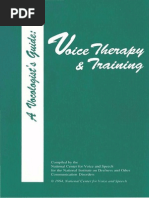 Vocal Function Exercises Guide | PDF