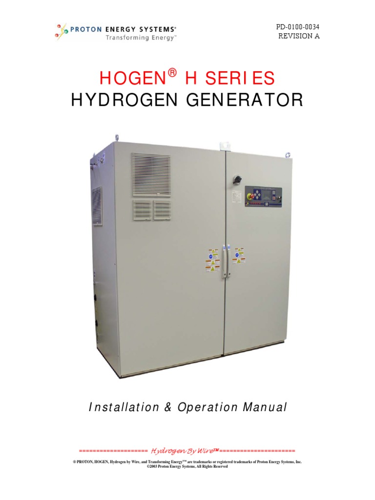 PD-0100-0034_rev_a hogen h eng | Hydrogen | Ventilation (Architecture)