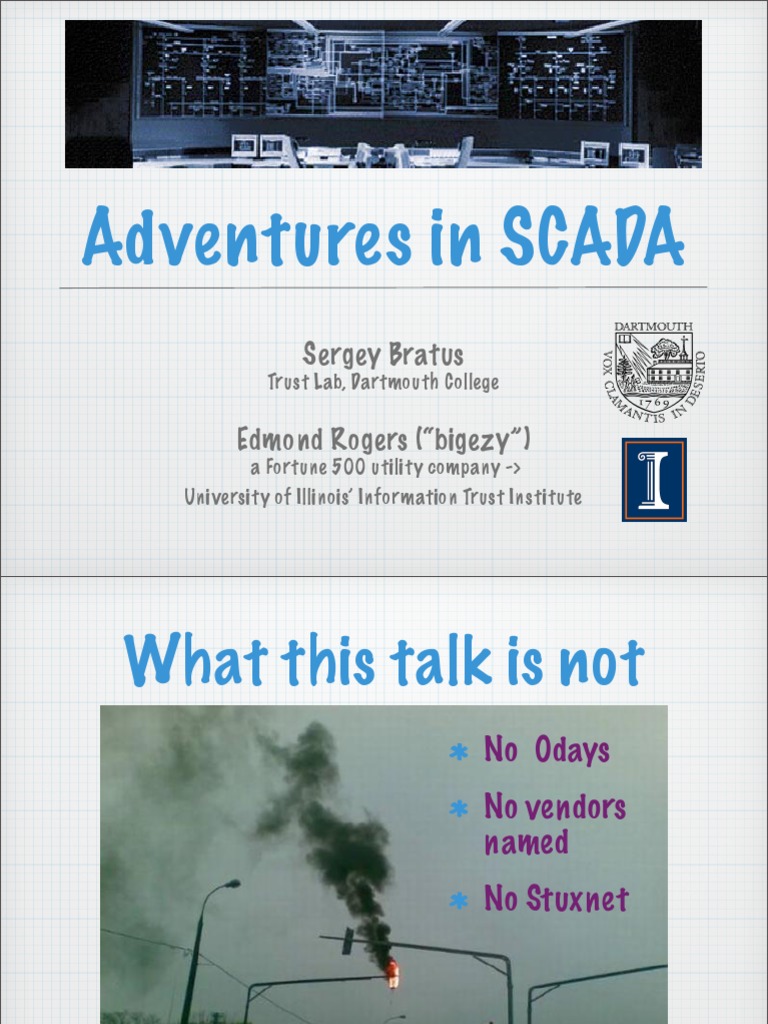 SCADA | PDF | Scada | Transmission Control Protocol