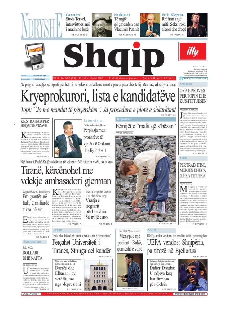 Gazeta Shqip | PDF