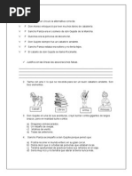 Prueba Libro: Don Quijote | PDF | Don Quijote | Personas