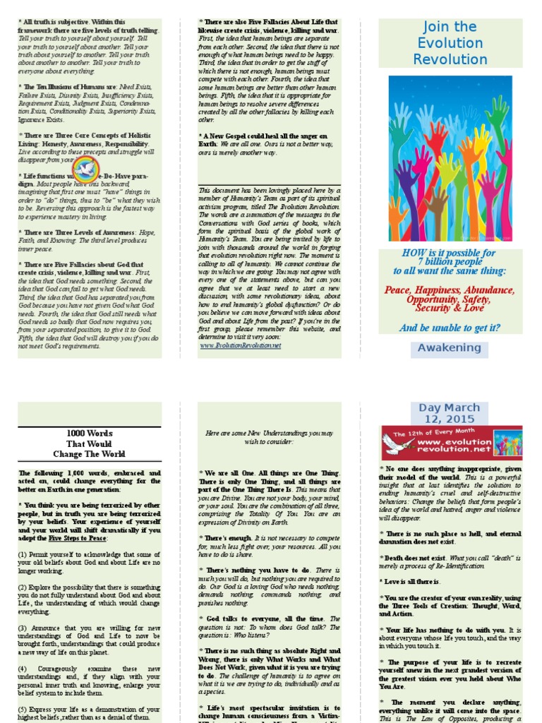 Levels of Truth and Holistic Living | PDF