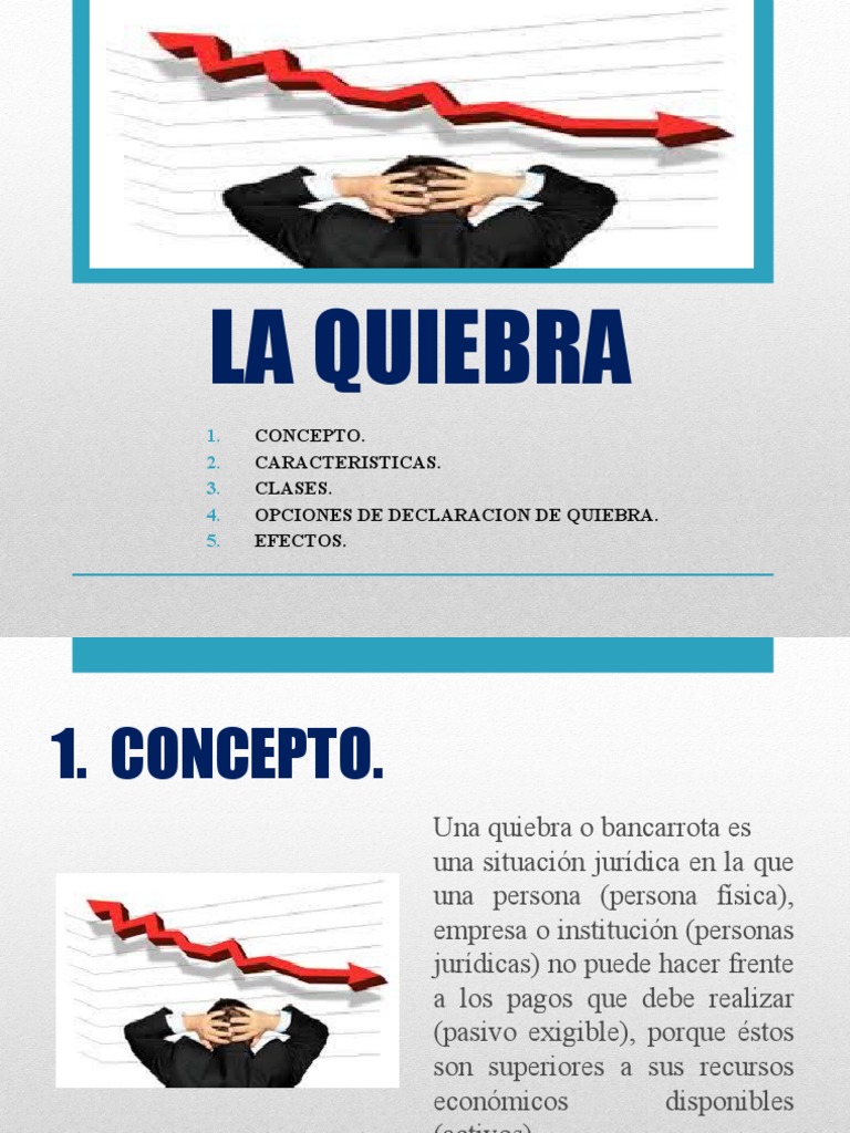 La Quiebra | PDF | Administración judicial | Bancarrota