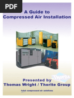 Hanshin Air Compressor Model GRH3 | PDF | Gas Compressor | Aerosol