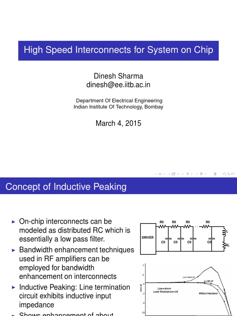 Analysis Of High Speed Interconnect Techniques For System On Chip