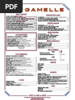 La Mercerie Menu Highlights | PDF | Foods | Beverages