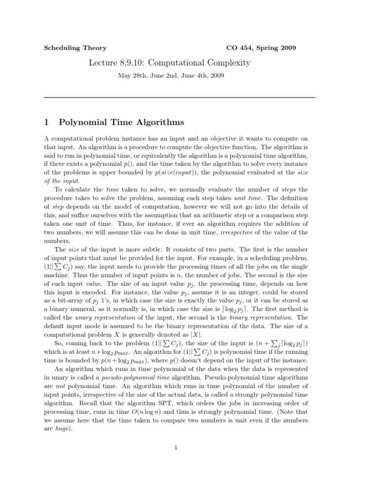 Lecture 8 Pdf Time Complexity Computational Complexity Theory 1905