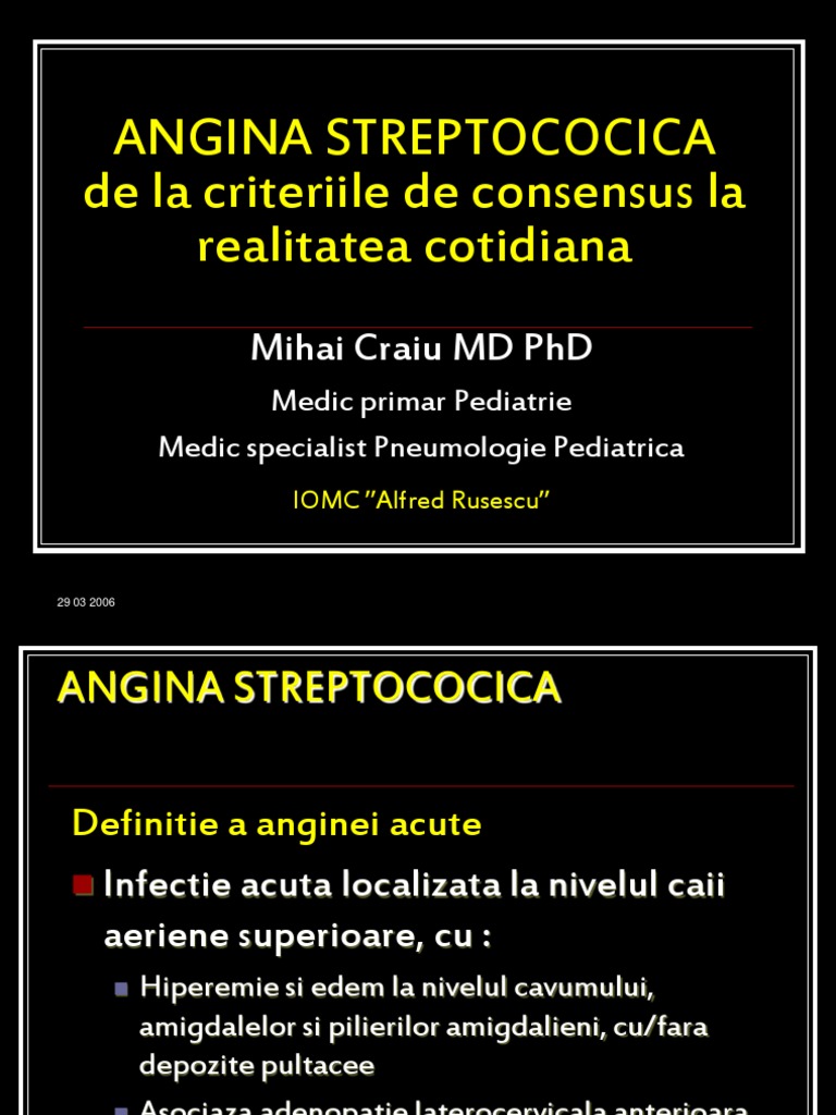 Angina Streptococica | PDF