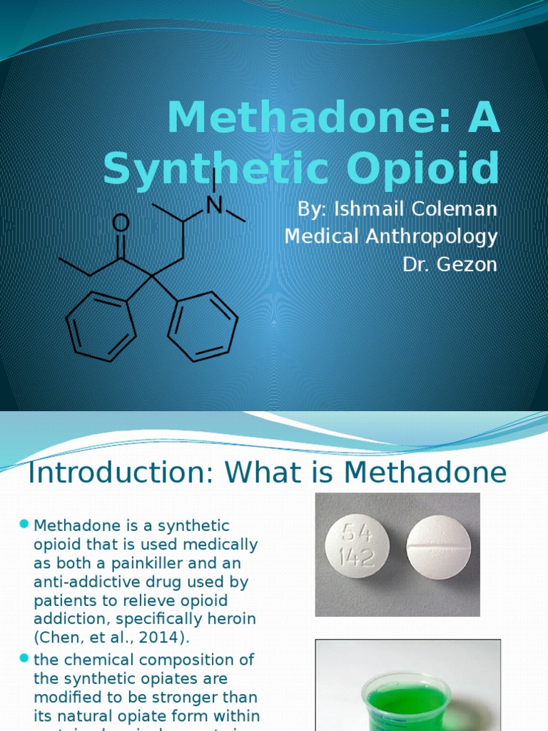 Methodone: Medical Anthropology Powerpoint | PDF | Heroin | Opioid Use ...