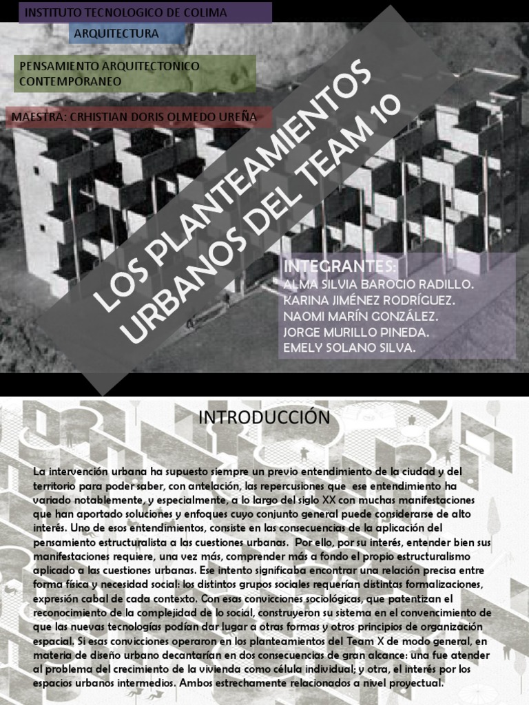 Que Es El Team X | PDF | Ciudad | Calle