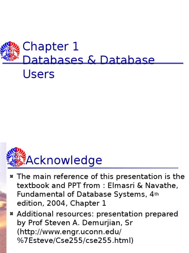 Database And Database Users Pdf Databases Information Technology