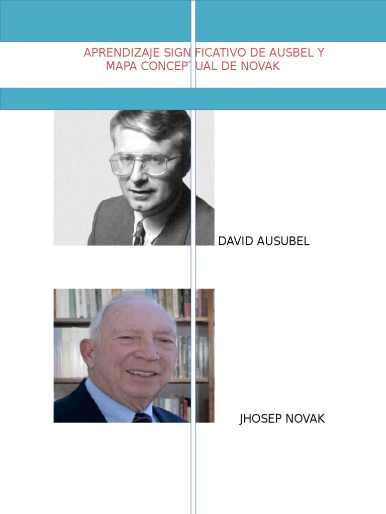 Aprendizaje Significativo de Ausbel y Mapa Conceptual de Novak | PDF | Concepto | Aprendizaje