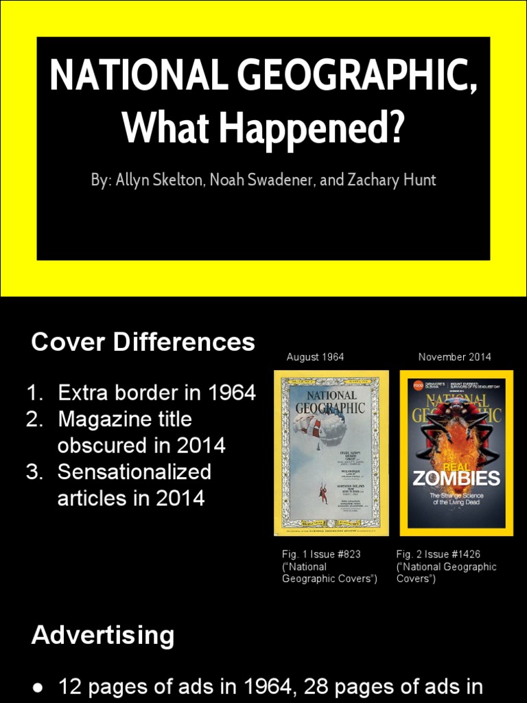 Evolution of National Geographic Covers | PDF | Travel