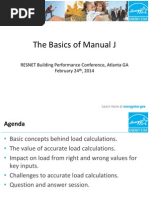 ACCA Manual J - Residential Load Calculation | PDF