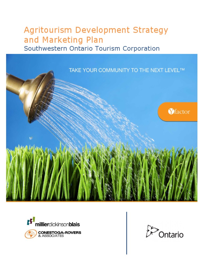 Agri Tourism Strategy | PDF | Local Food | Tourism