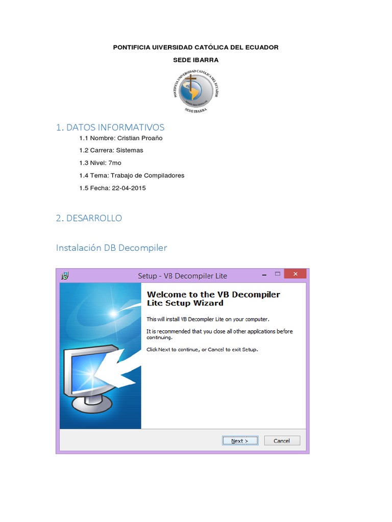 Descompiladores | PDF | Herramientas de programación | Java (lenguaje de programación)