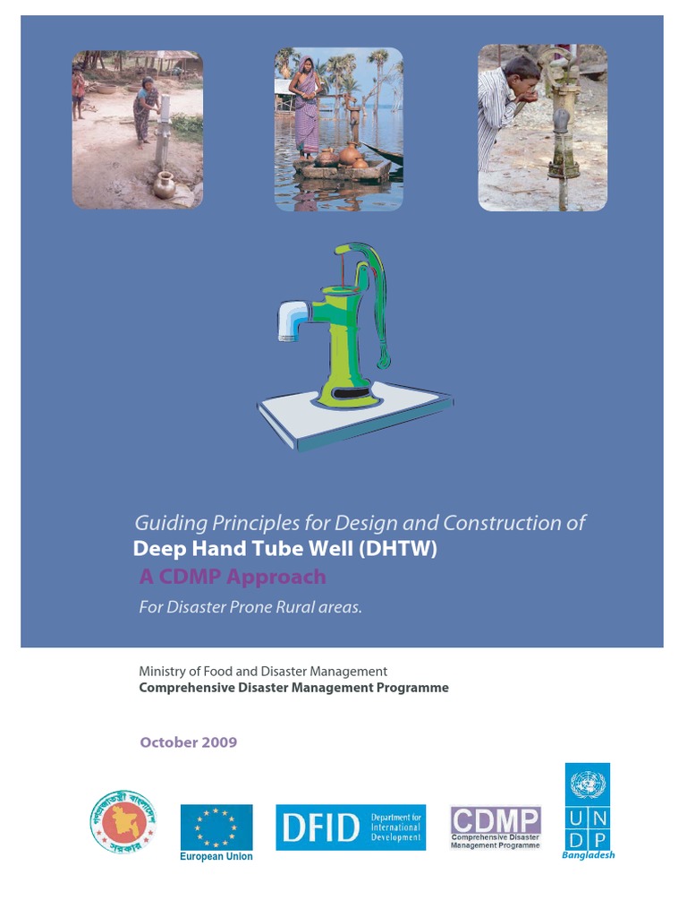 Deep Hand Tube Well Design Guidelines | PDF | Pipe (Fluid Conveyance ...