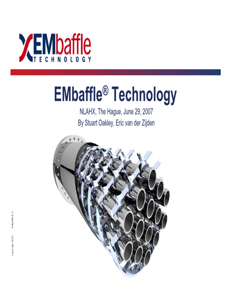 EMbaffle Presentation - NLAHX (June2007) PDF | PDF | Heat Exchanger ...