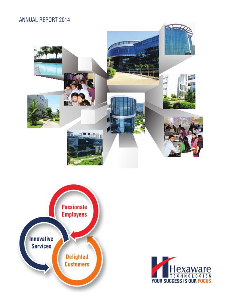 Hexaware Annual Report 2014 | PDF | Analytics | Insurance