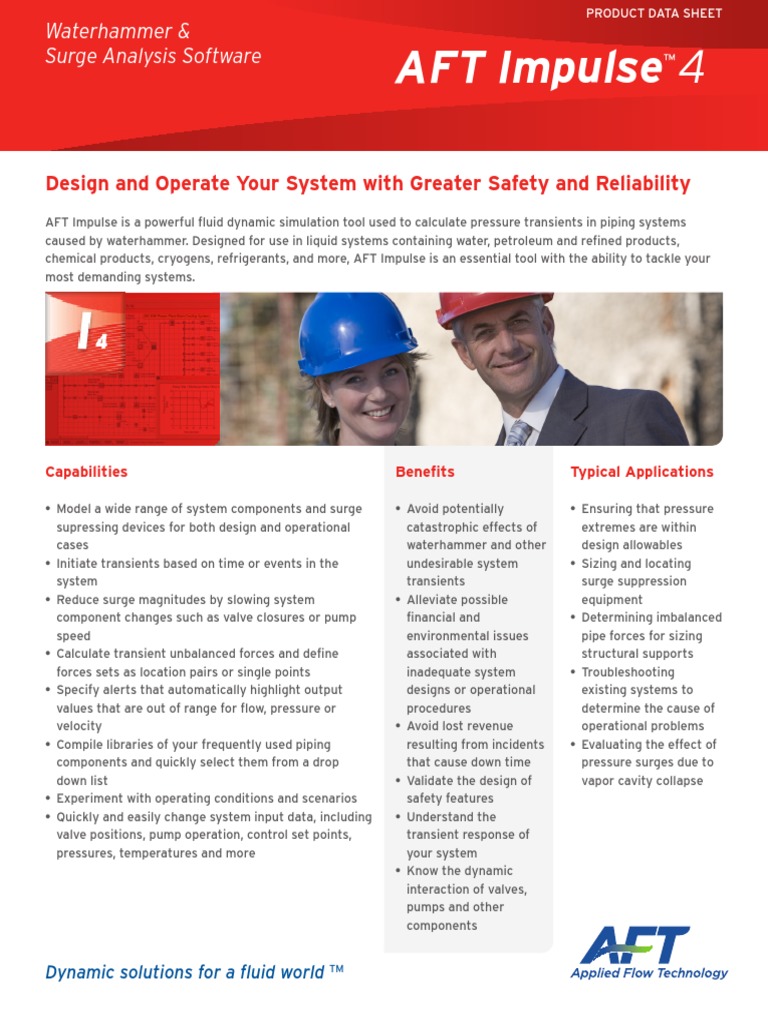 AFT Impulse 4 Data Sheet | PDF | Fluid Dynamics | Pump