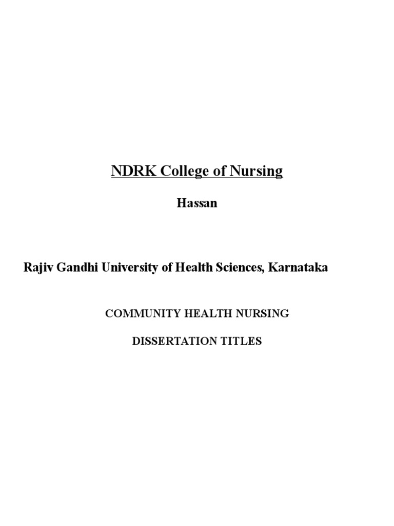 Community Health Nursing Pdf Preventive Healthcare Nursing