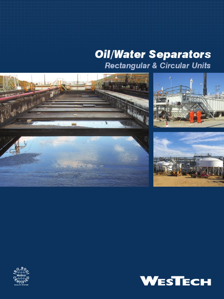 Brochure Oil Water Separator | PDF | Petroleum | Filtration