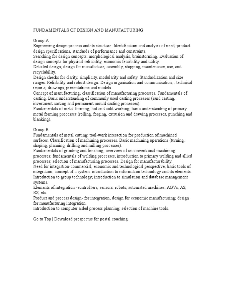 AMIE Section A Diploma Stream Syllabus | PDF | Deformation (Engineering ...