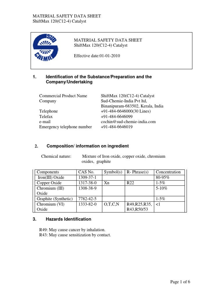 ShiftMax 120 PDF | PDF | Chromium | Safety