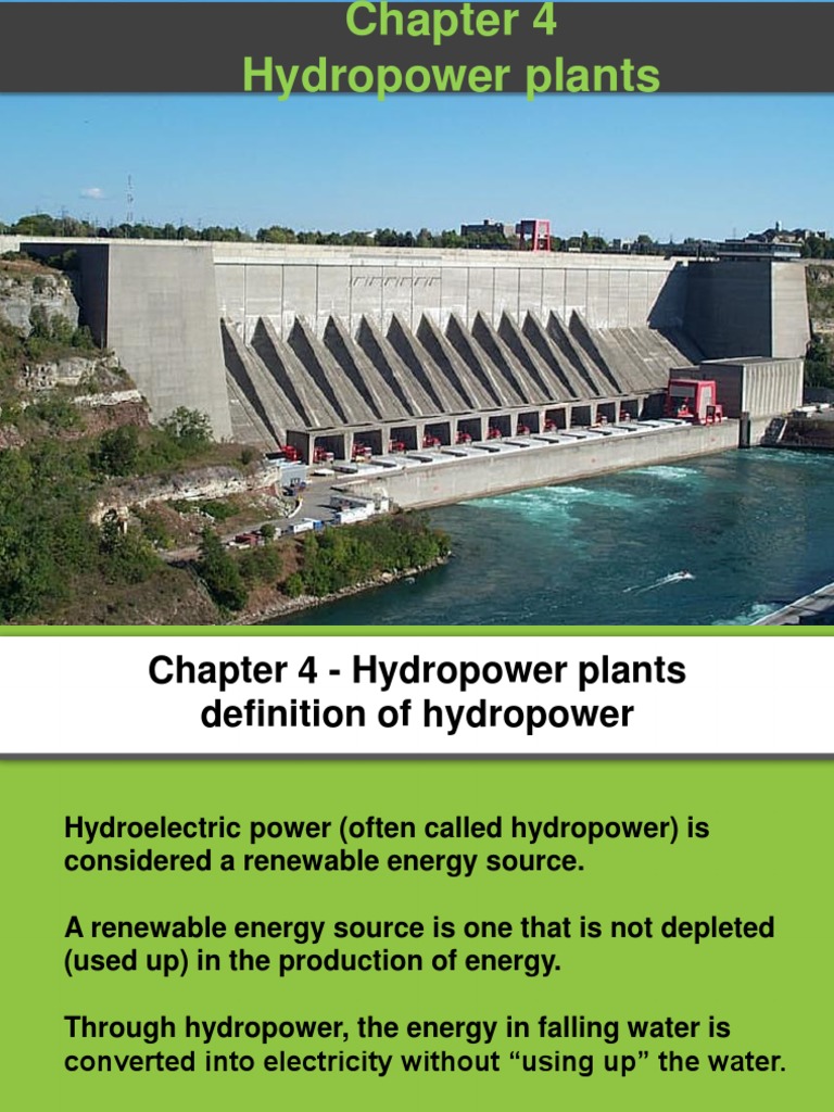 Hydropower Definition