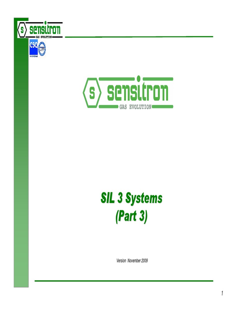 Sil 3 Systems PDF | PDF | Input/Output | Relay