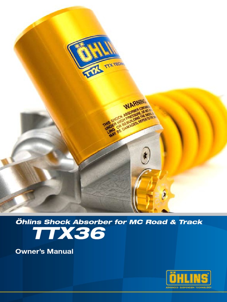 Ohlins | PDF | Nut (Hardware) | Automotive Technologies