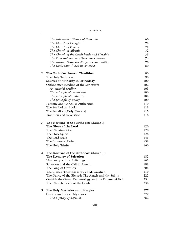 The Orthodox Church - An Introduction | PDF | Eastern Orthodox Church ...