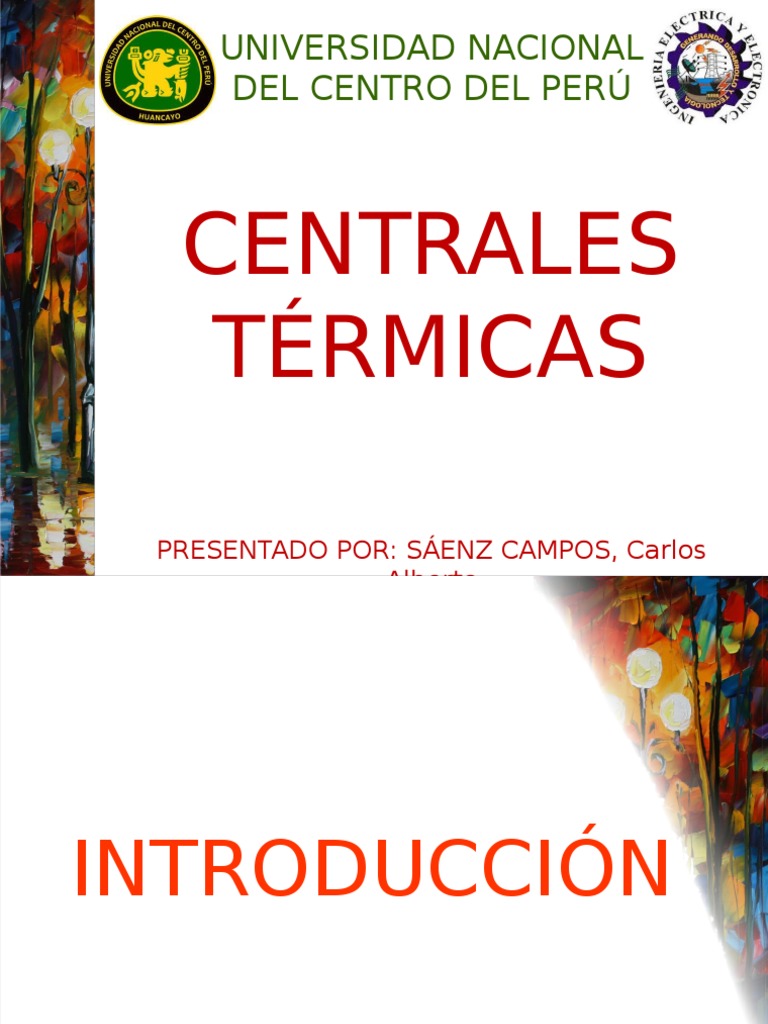 Tipos y Funcionamiento de Centrales Térmicas | PDF | Tecnología ...
