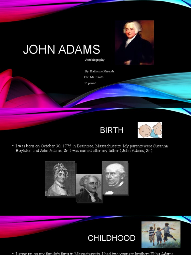 John Adams: A Student's Biography | PDF | History